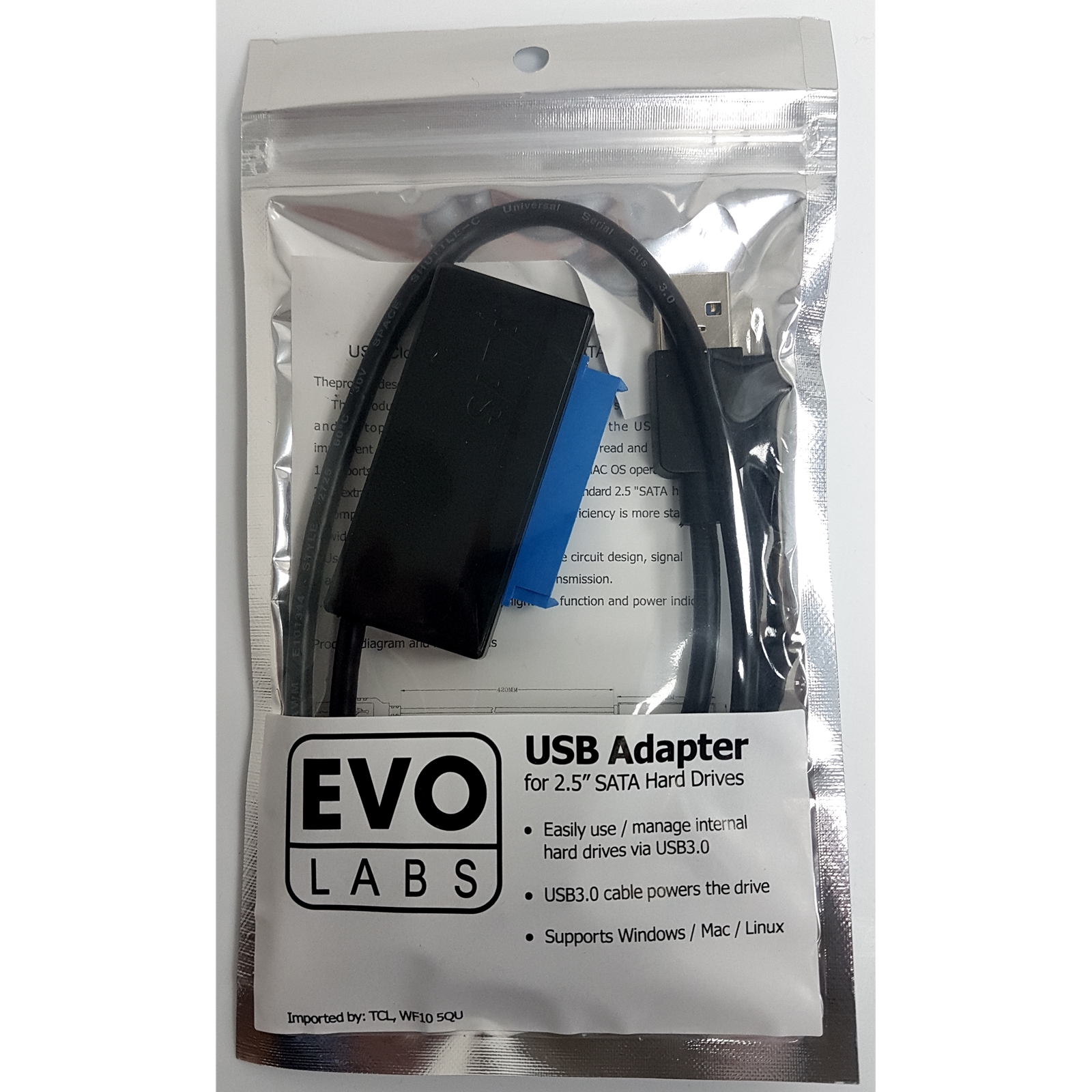 Evo Labs USB3.0 / SATA Adapter – PC Belfast