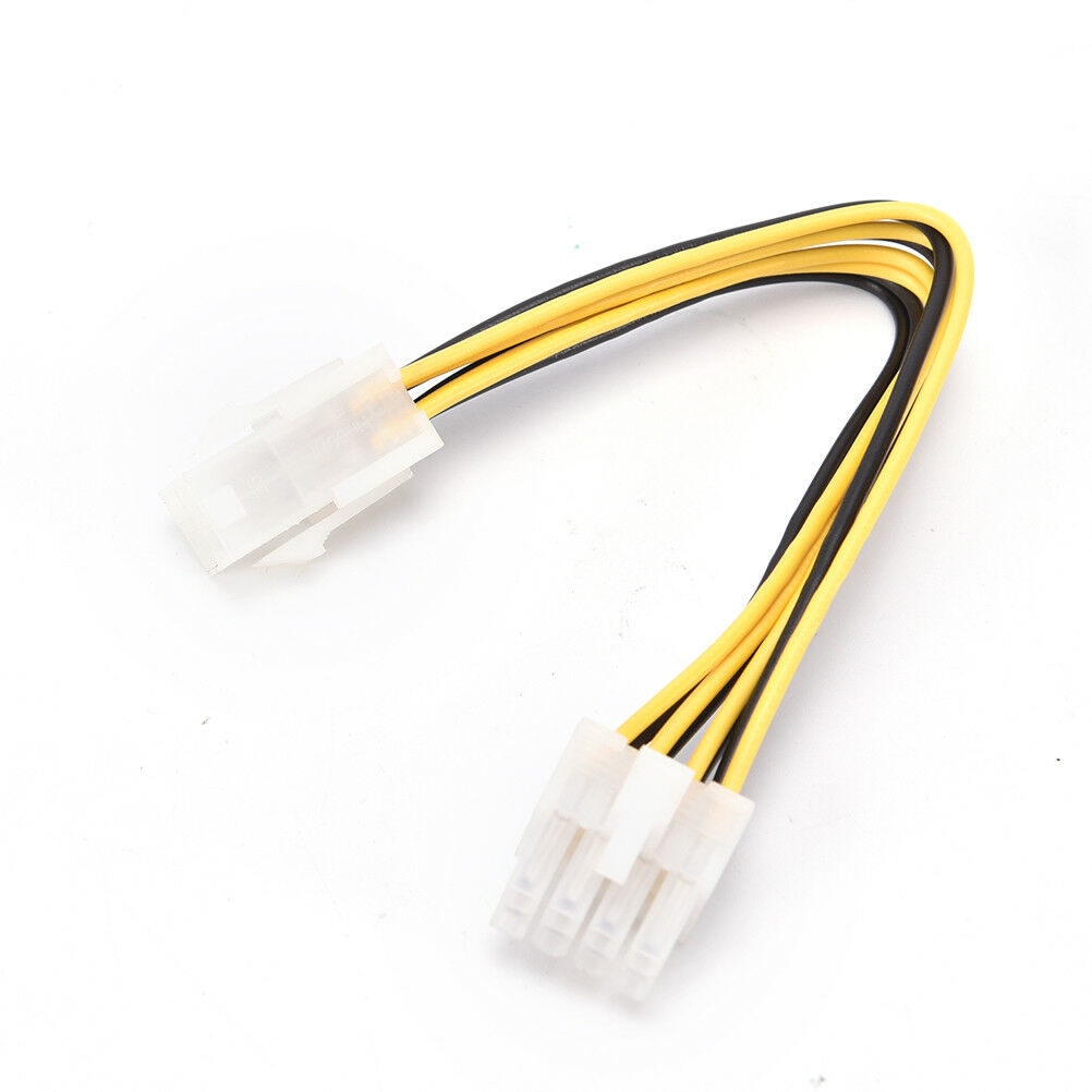 CPU Power Converter 4 Pin Male to 8 Pin Female Extension Power – PC ...
