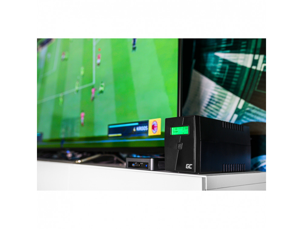 Green Cell UPS Uninterruptible Power Supply 2000VA 1200W with LCD ...