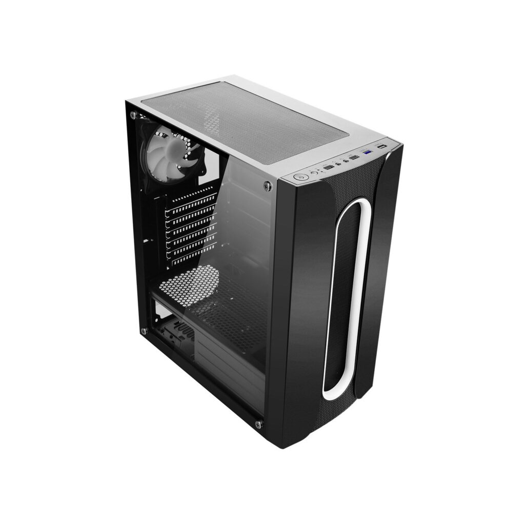 CiT Sauron Gaming Case – Black with RGB – PC Belfast Computer Shop ...
