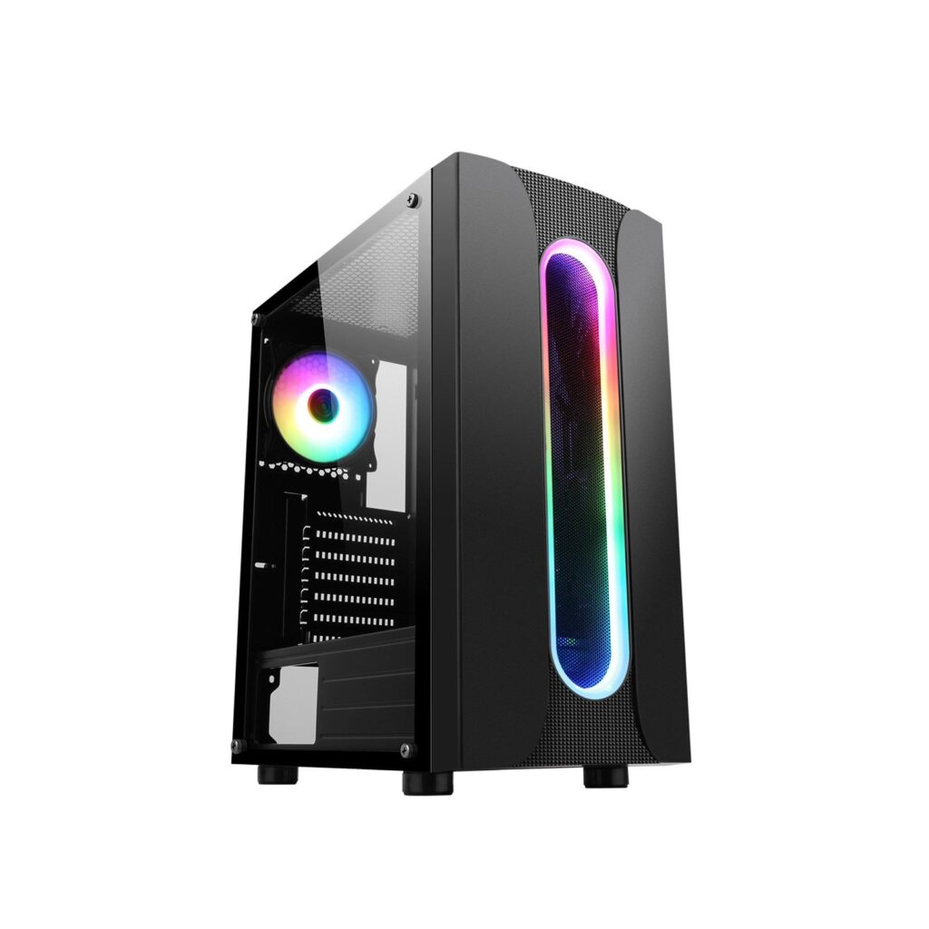 CiT Sauron Gaming Case – Black with RGB – PC Belfast Computer Shop ...