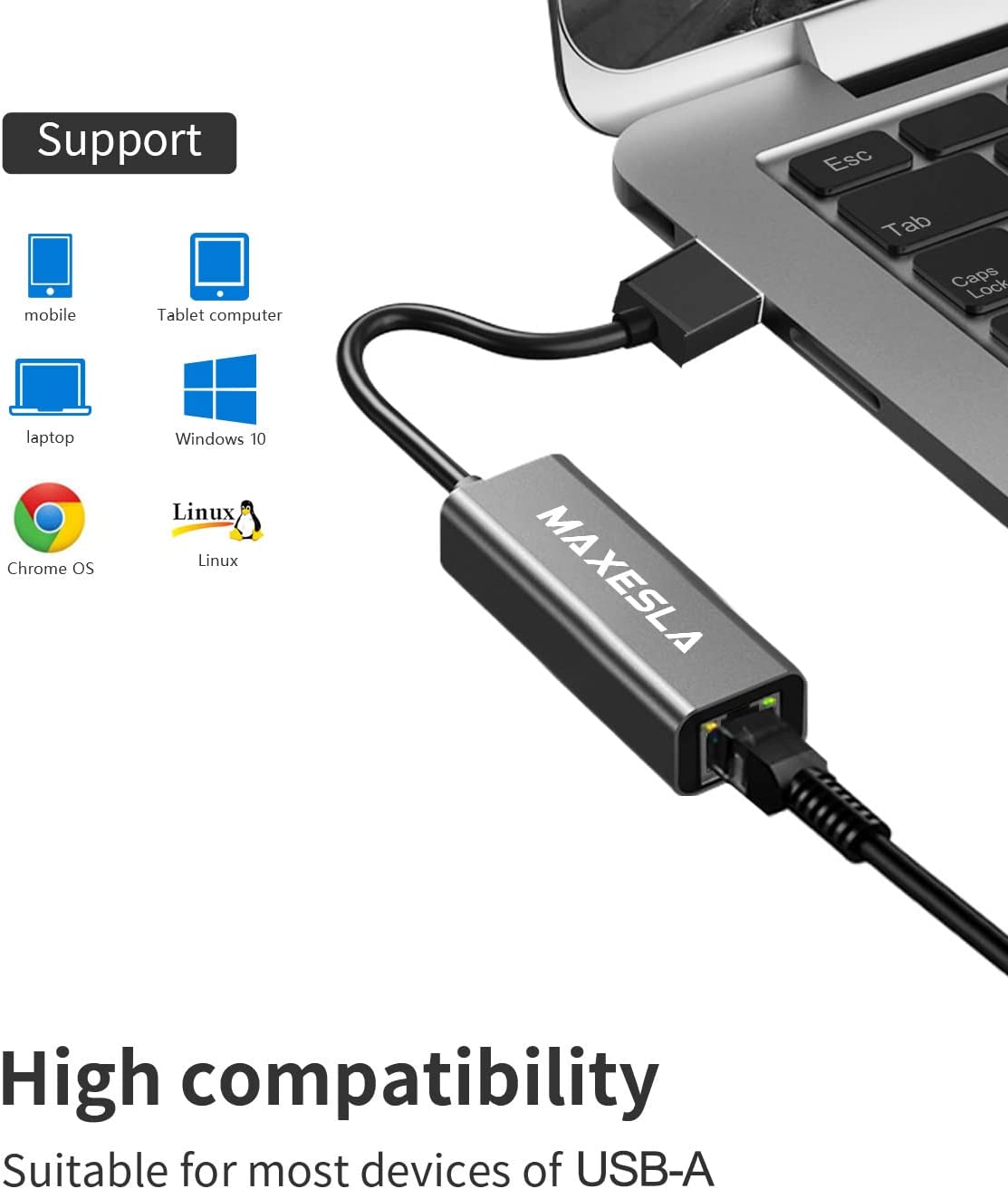 Evo Labs 10/100 USB 2.0 to Ethernet Adapter – PC Belfast Computer Shop ...